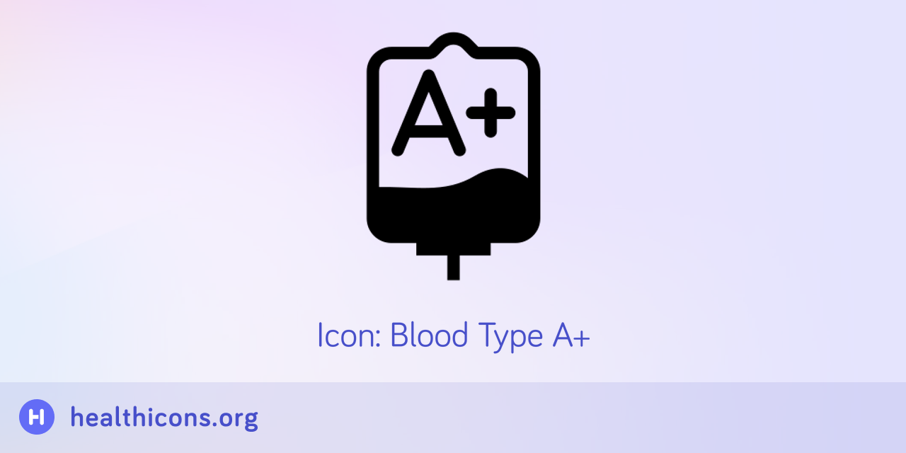 Icon: Blood Type A+
