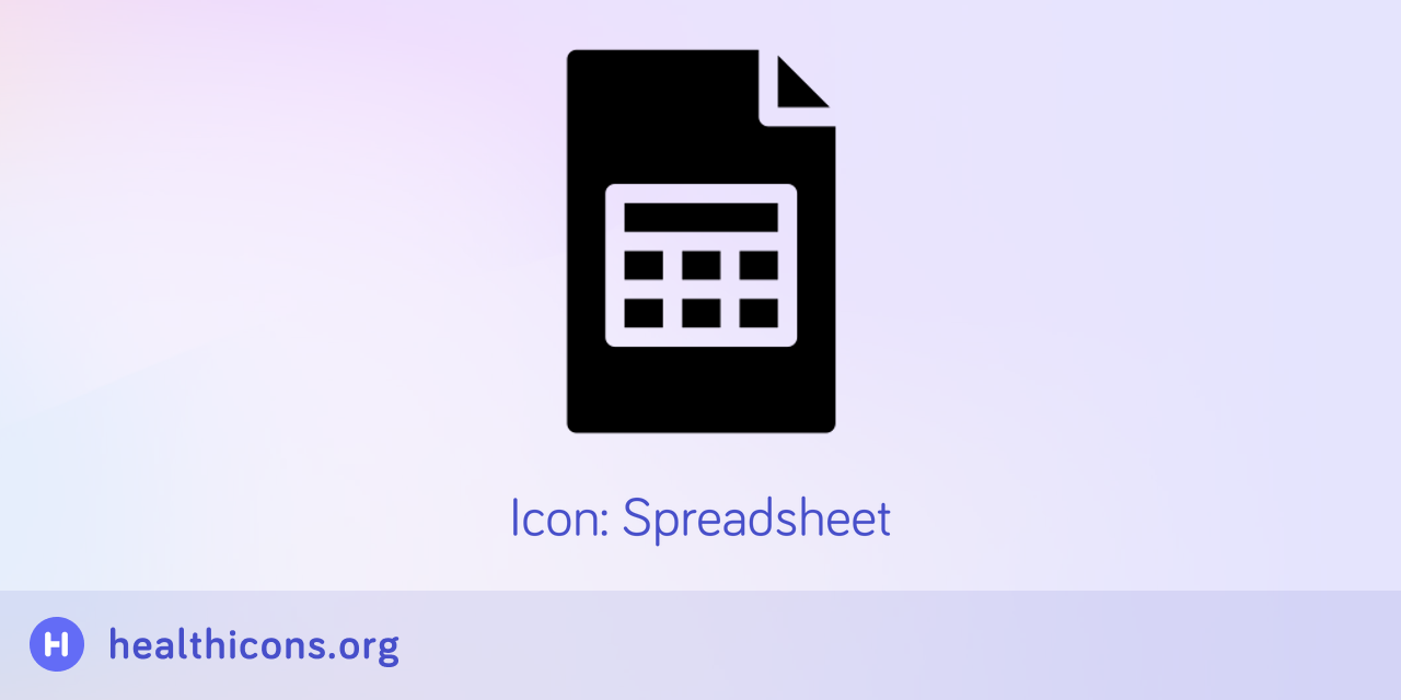 Icon: Spreadsheet