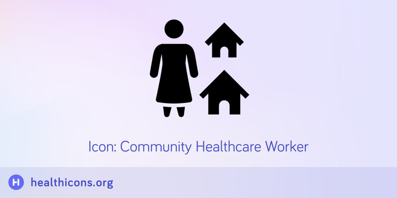 Icon: Community Healthcare Worker