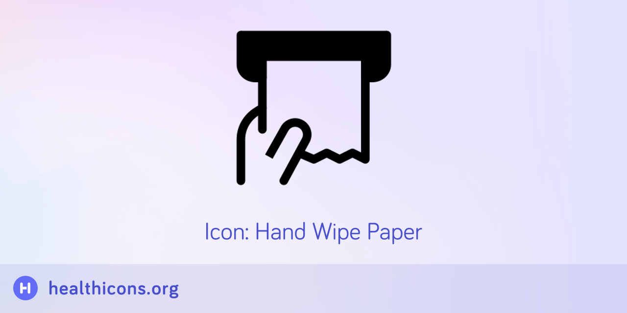 Icon: Hand Wipe Paper