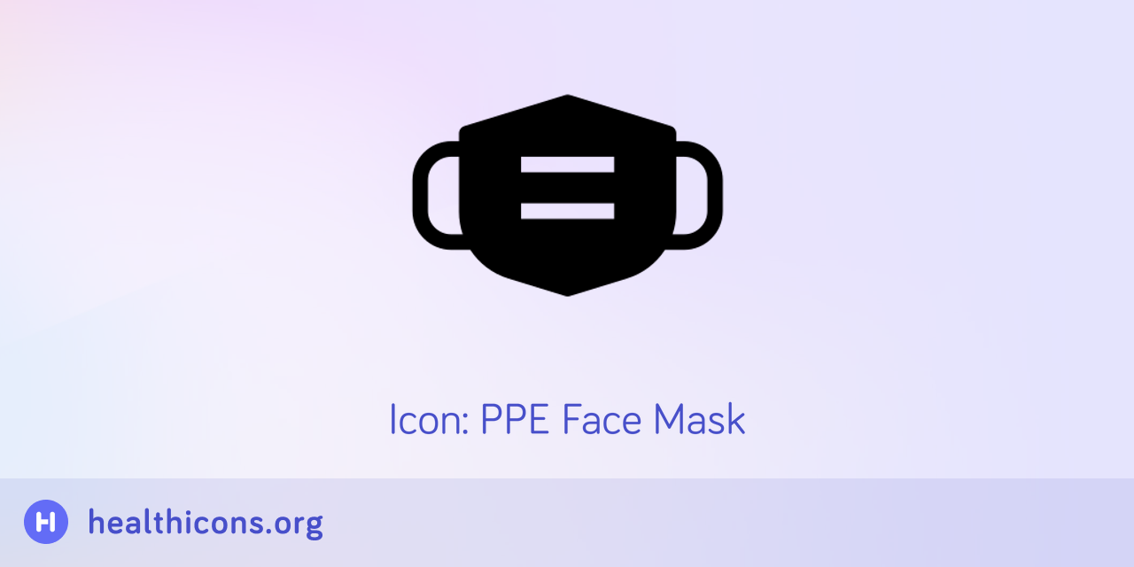 Icon: PPE Face Mask