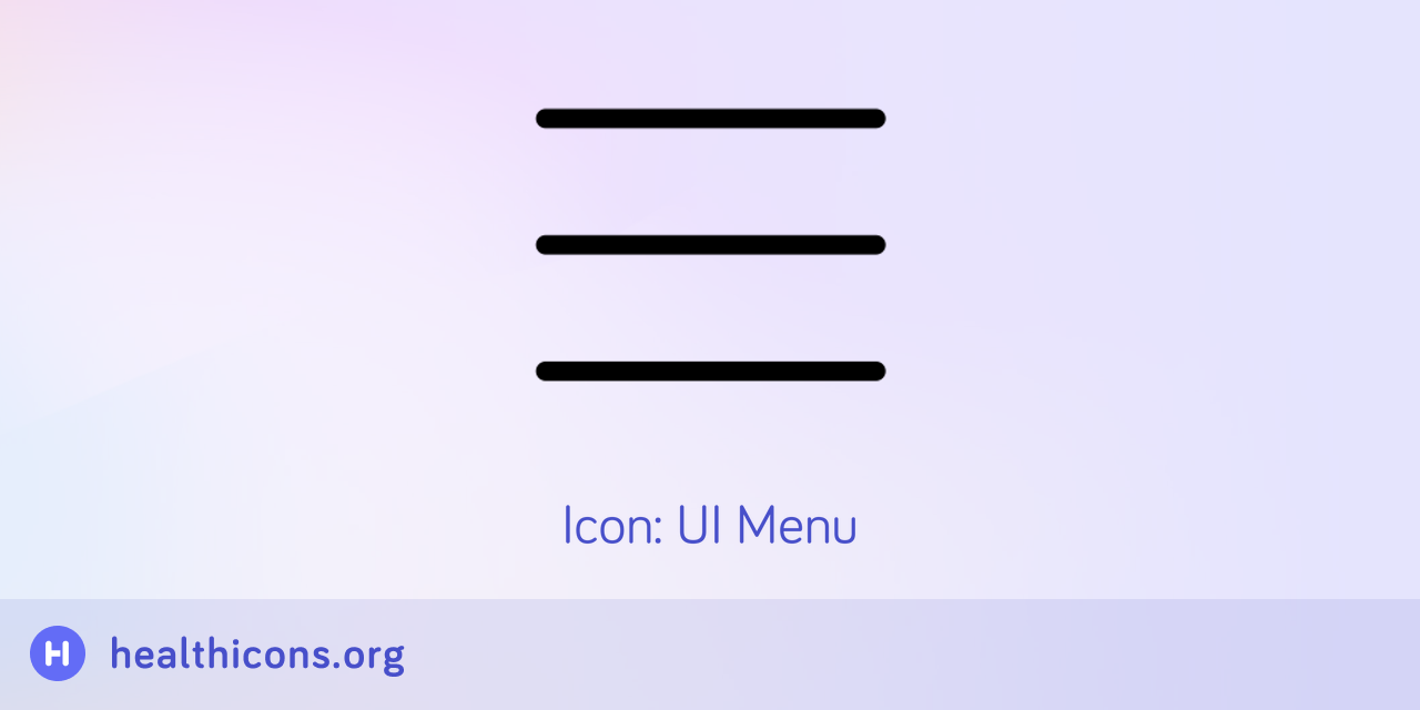 Icon: UI Menu